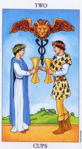 Temperance & Two of Cups Tarot Card Combination Meanings – Sibyl Tarot